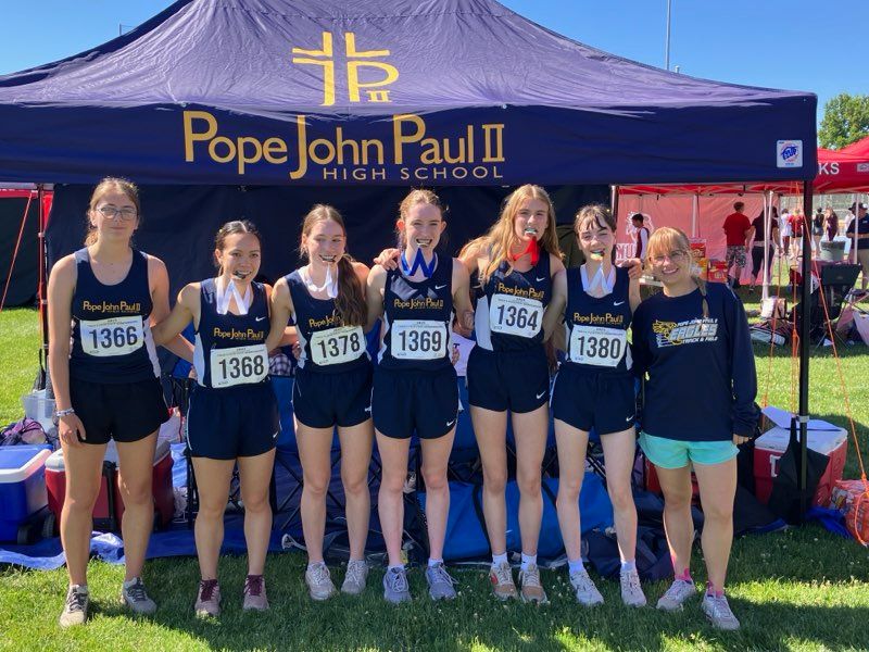 JPII Girl's Win 2025 State Track and Field Championships